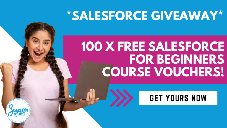 We’re giving away x 100 vouchers to learn ‘Salesforce for Beginners ...